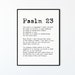 Psalm 56:3 Bible Verse Wall Art Modern Christian Decor Scripture Print ...