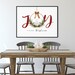 Joy to the World Christmas Christian Wall Art Printable Watercolor ...