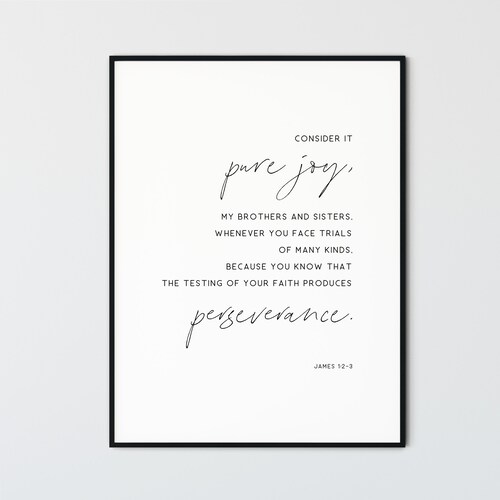 Psalm 40:1-3 Bible Verse Wall Art Printable Scripture - Etsy