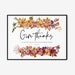 Psalm 107:1 Thanksgiving Bible Verse Wall Art Horizontal - Etsy
