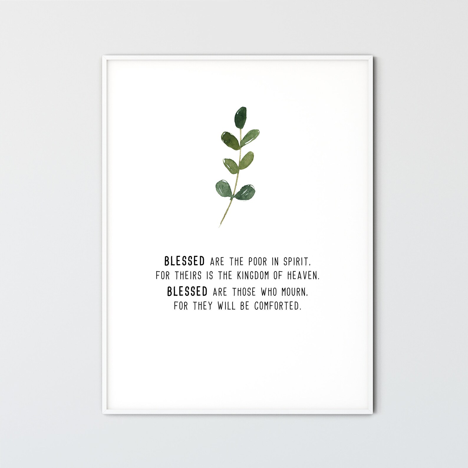 Beatitudes Bundle Beatitudes Printable Set of 4 Bible Verse - Etsy