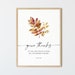 Psalm 106:1 Bible Verse Wall Art Scripture Print Autumn Thanksgiving ...