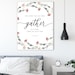 Matthew 18:20, Bible Verse Wall Art, Christian Gifts, Gather Bible ...