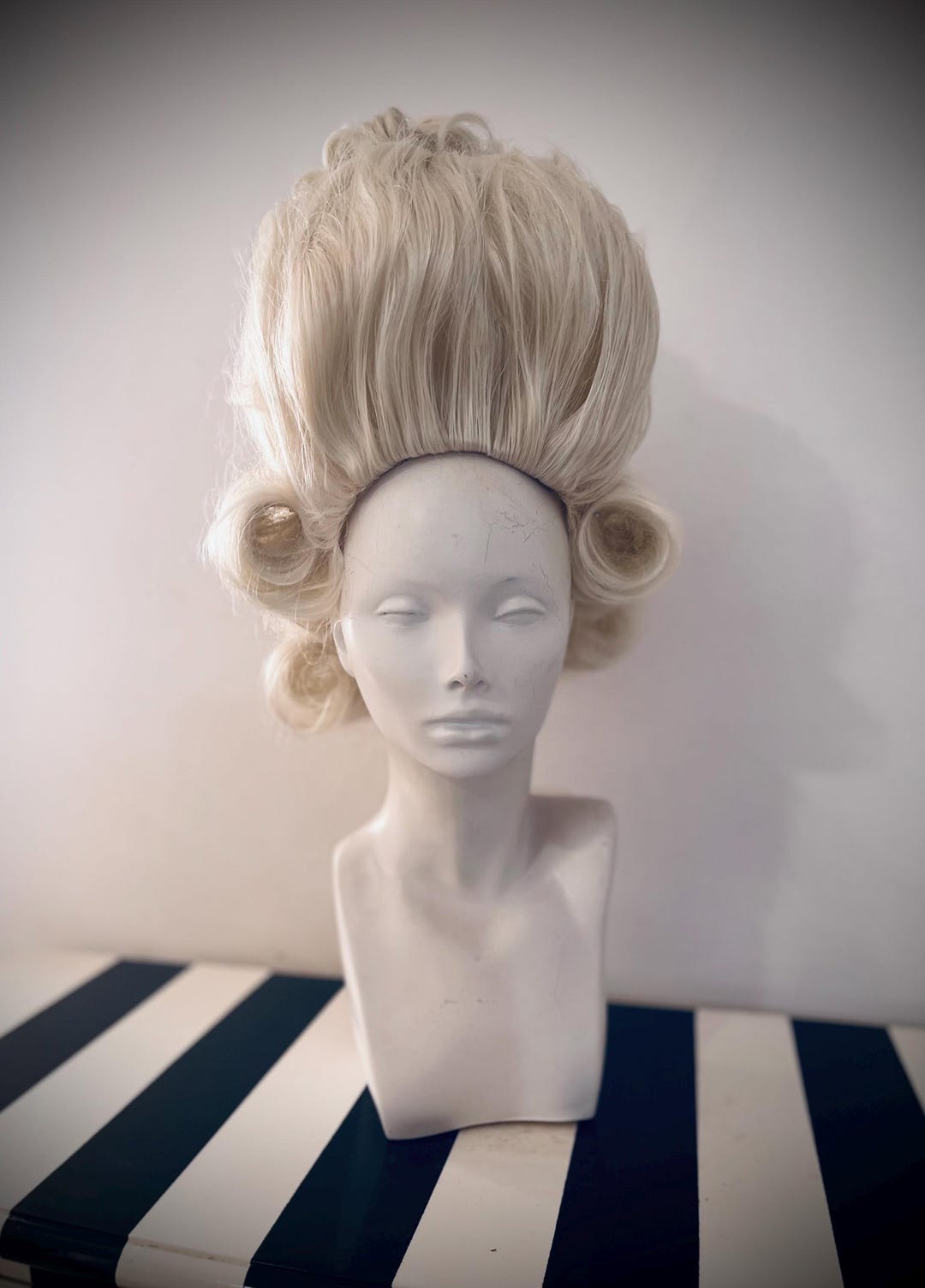 Marie Antoinette Wig Historical Costume Period Hair Masquerade Ball ...