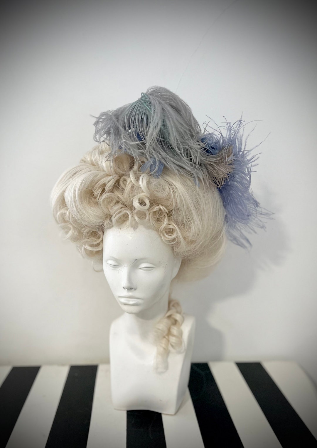Wig Victorian Edwardian , Cosplay Reenacting Costume Dama Theatre ...
