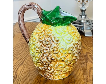 Italy Pitcher Vintage Ceramic - Etsy