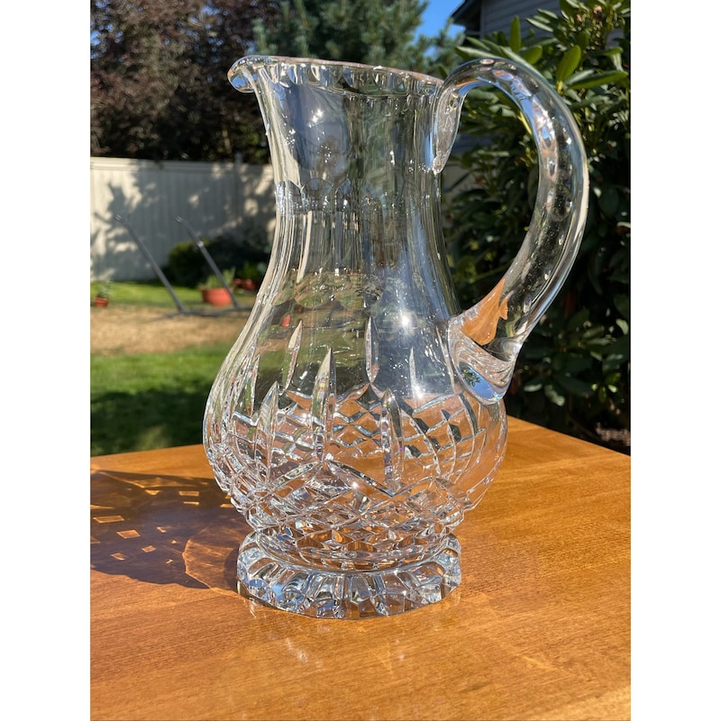Crystal Pitcher - Etsy