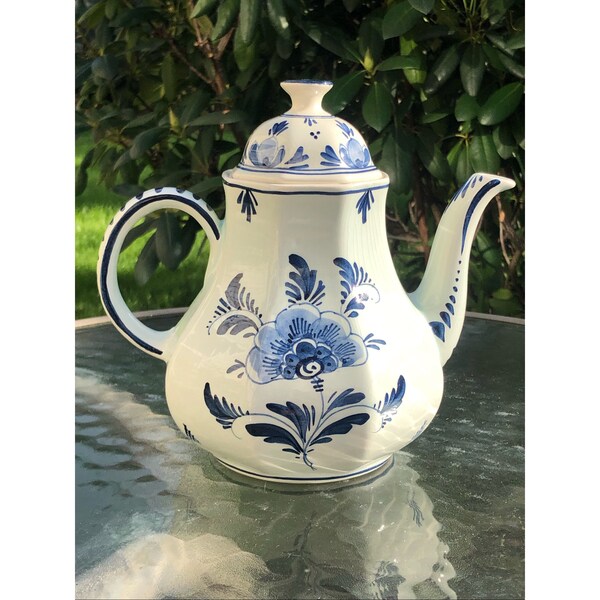 White Teapot - Etsy