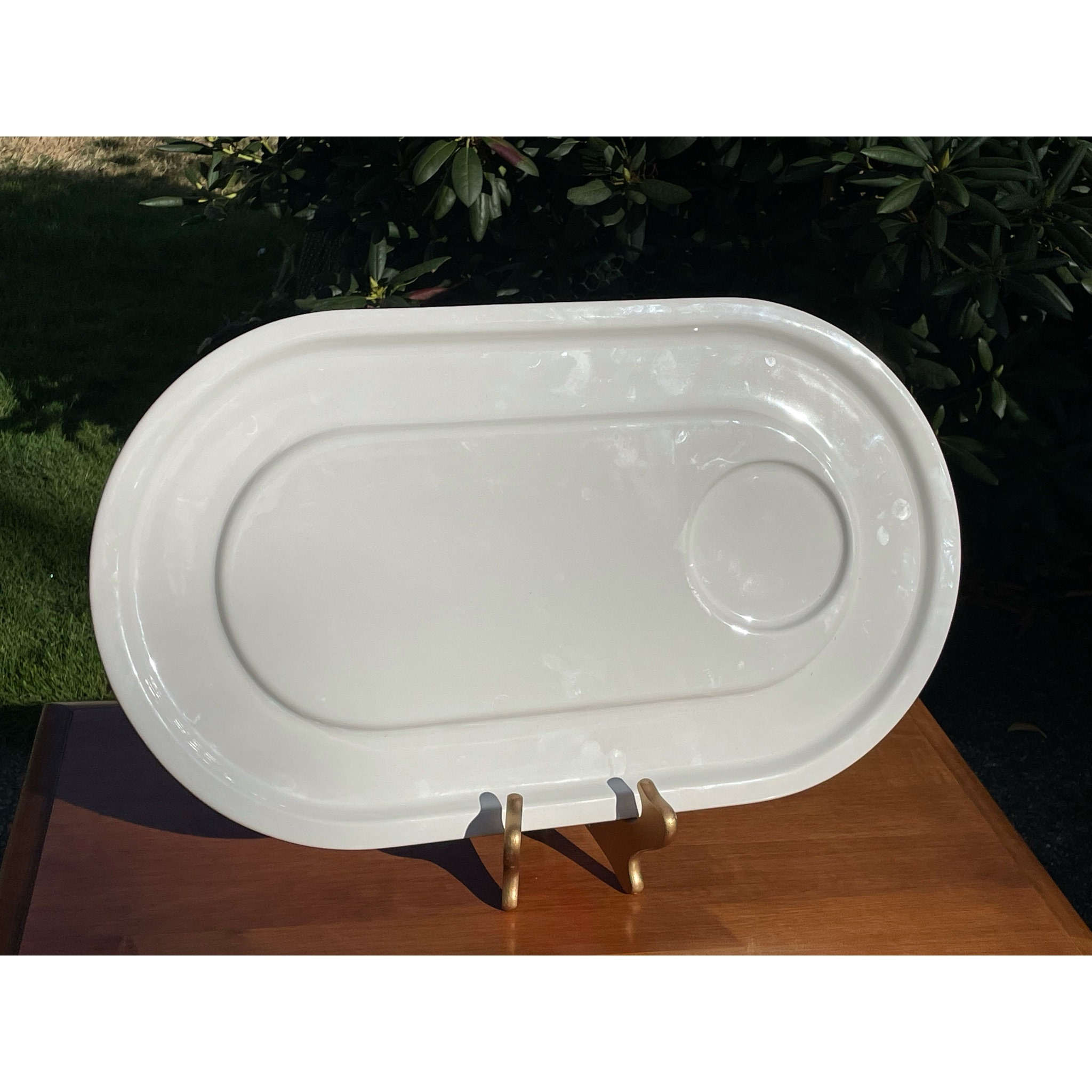 Pizzato Made in Italy off White Large Oval Ceramic - Etsy