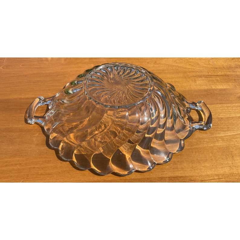 Vintage Depression Glass Colony Pattern Handled 9 Clear - Etsy