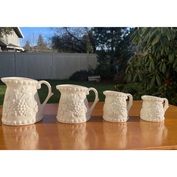 Ceramic Measuring Cups With Handle - Etsy