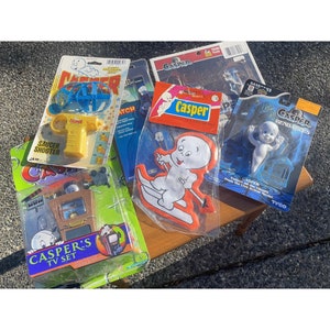 Vintage 1970's to 1990's Casper the Friendly Ghost Toys Bendables | TV ...