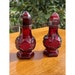 Vintage Cape Cod Ruby Red Avon Glassware Salt and Pepper - Etsy