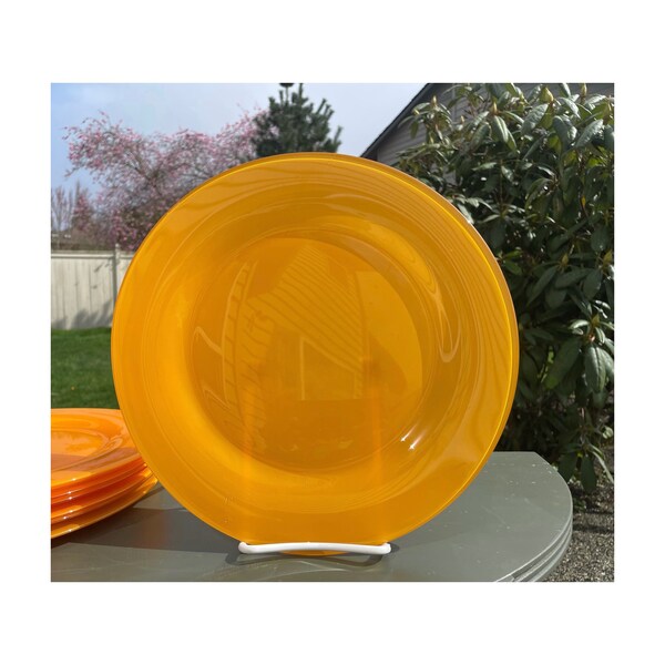 Orange Plates - Etsy