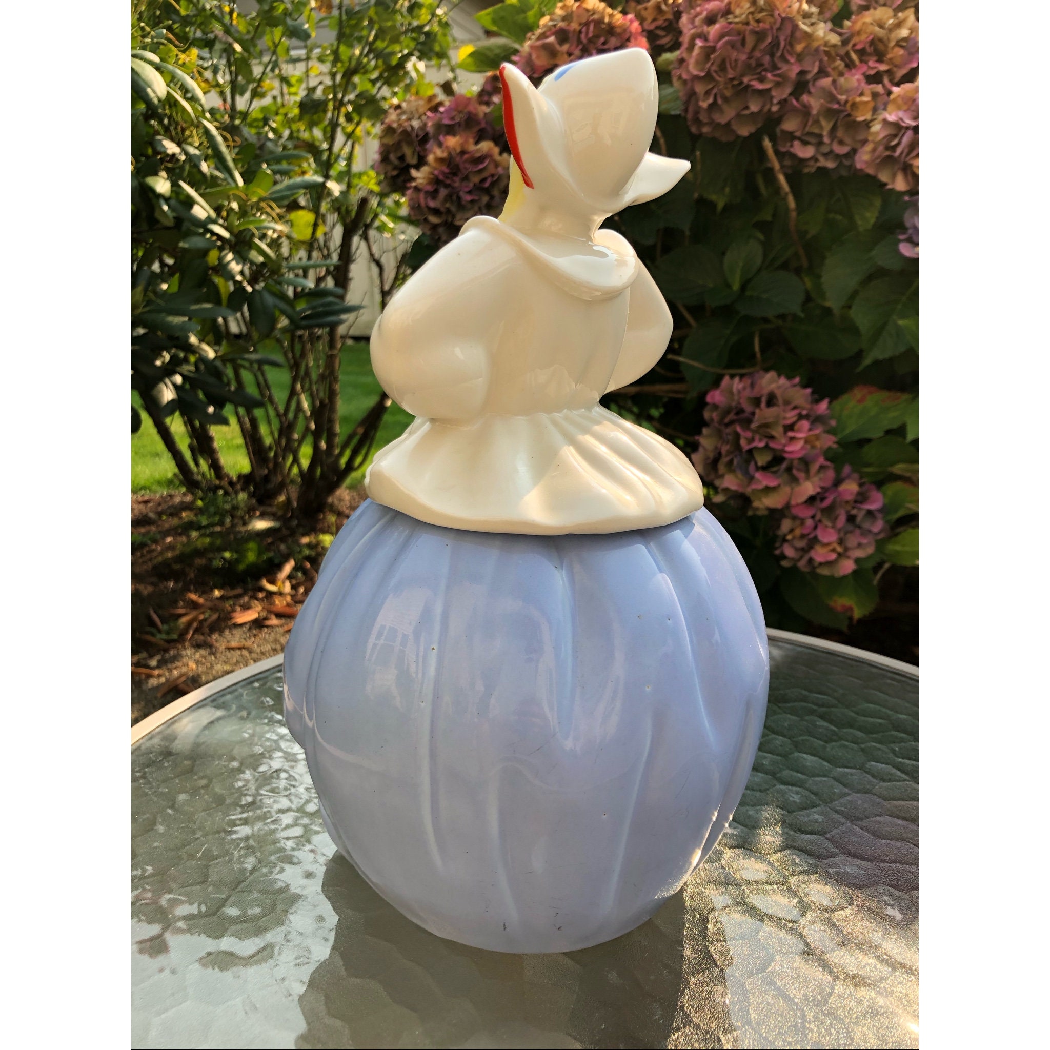 Vintage 1980s Ceramic Dutch Lady Lidded Cookie Jar/kitchen | Etsy