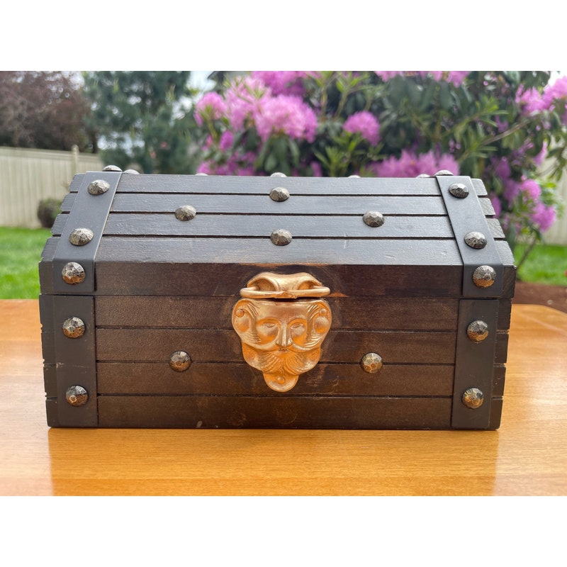 Pirate Treasure Chest Storage Box - Etsy