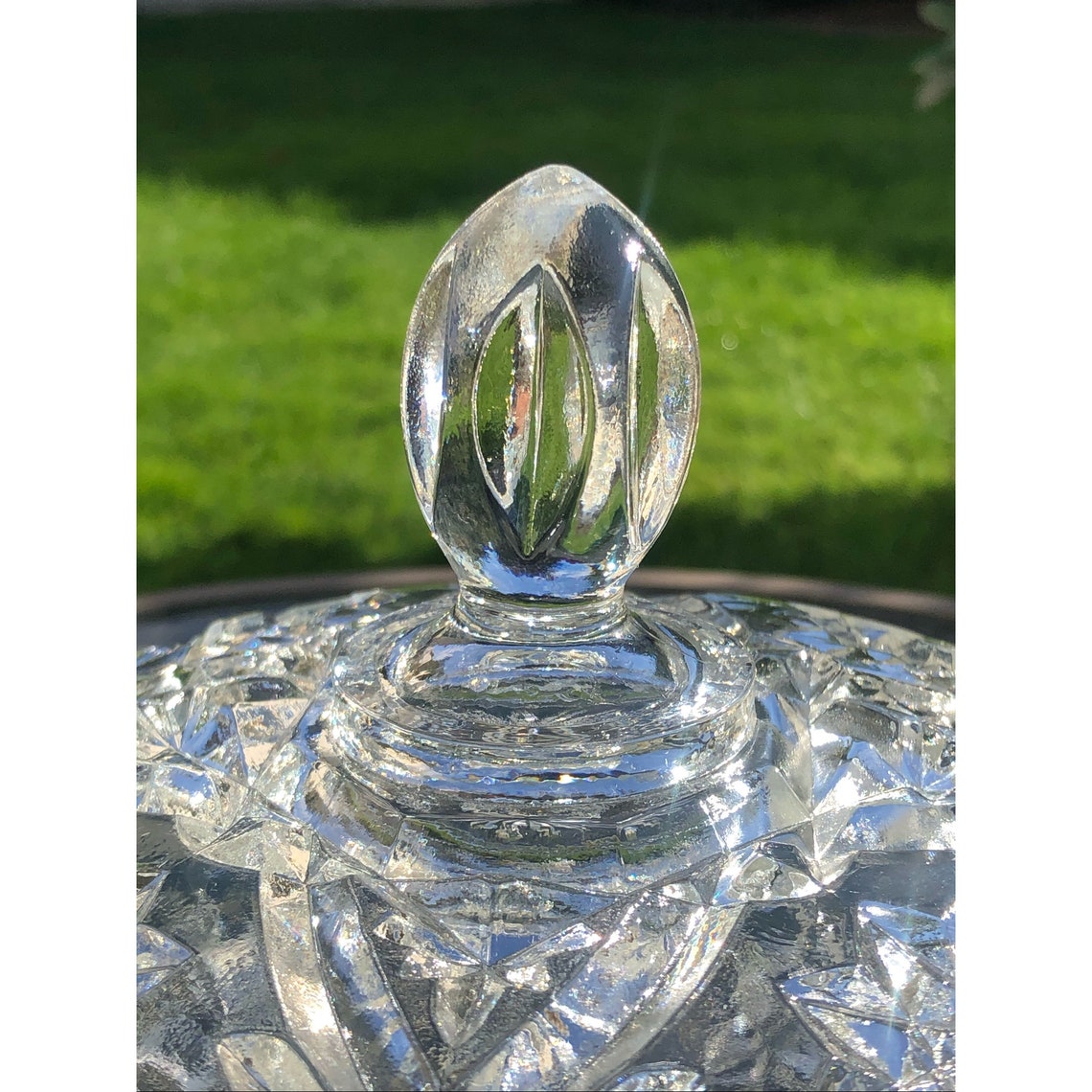 Vintage Genuine Lead Crystal Early American Precut Pattern - Etsy