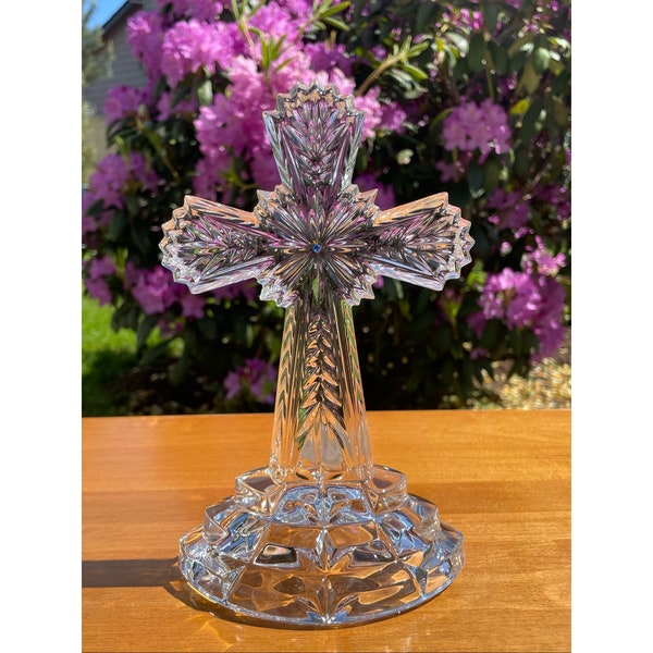 Lenox Jeweled Crystal Cross - Etsy