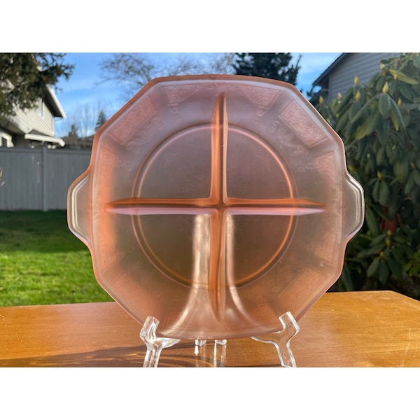 Pink Princess Pattern Depression Glass - Etsy