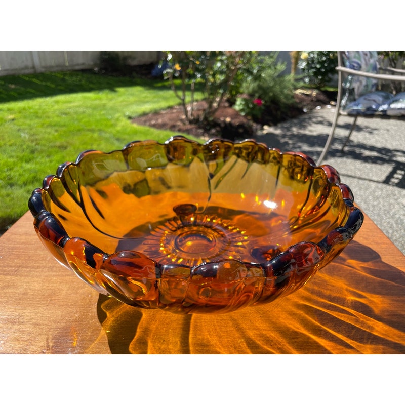 Amber Textured Glass - Etsy