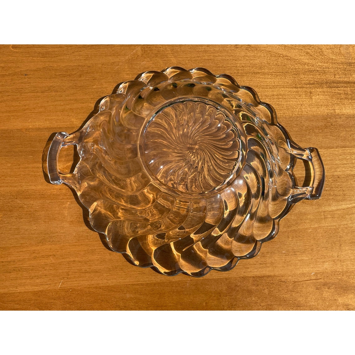 Vintage Depression Glass Colony Pattern Handled 9 Clear | Etsy