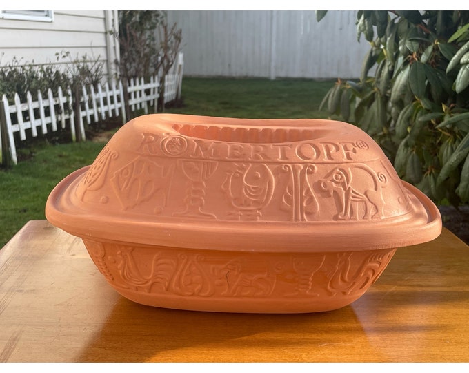 Vintage Romertopf Clay Baker Bay-keramik West Germany Model 111 Clay ...
