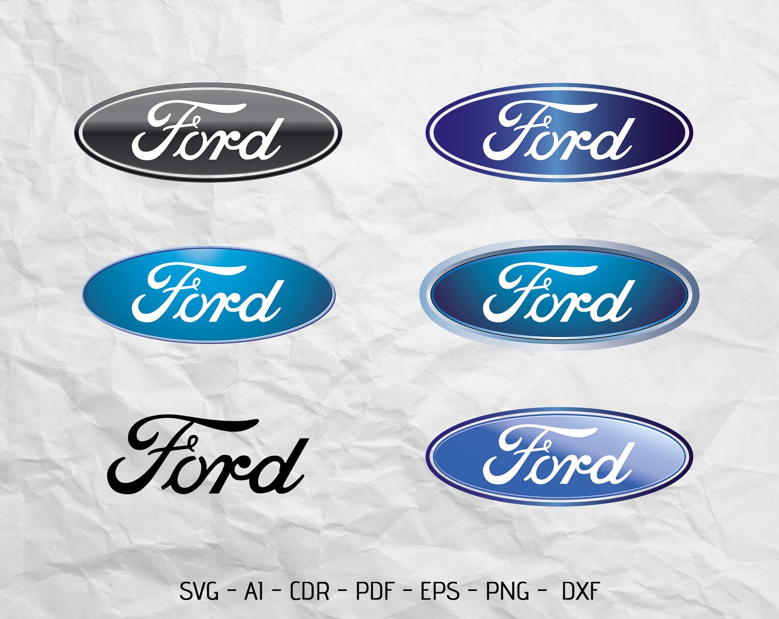 Ford bundle svg for Cricut Laser cut and Print | Etsy