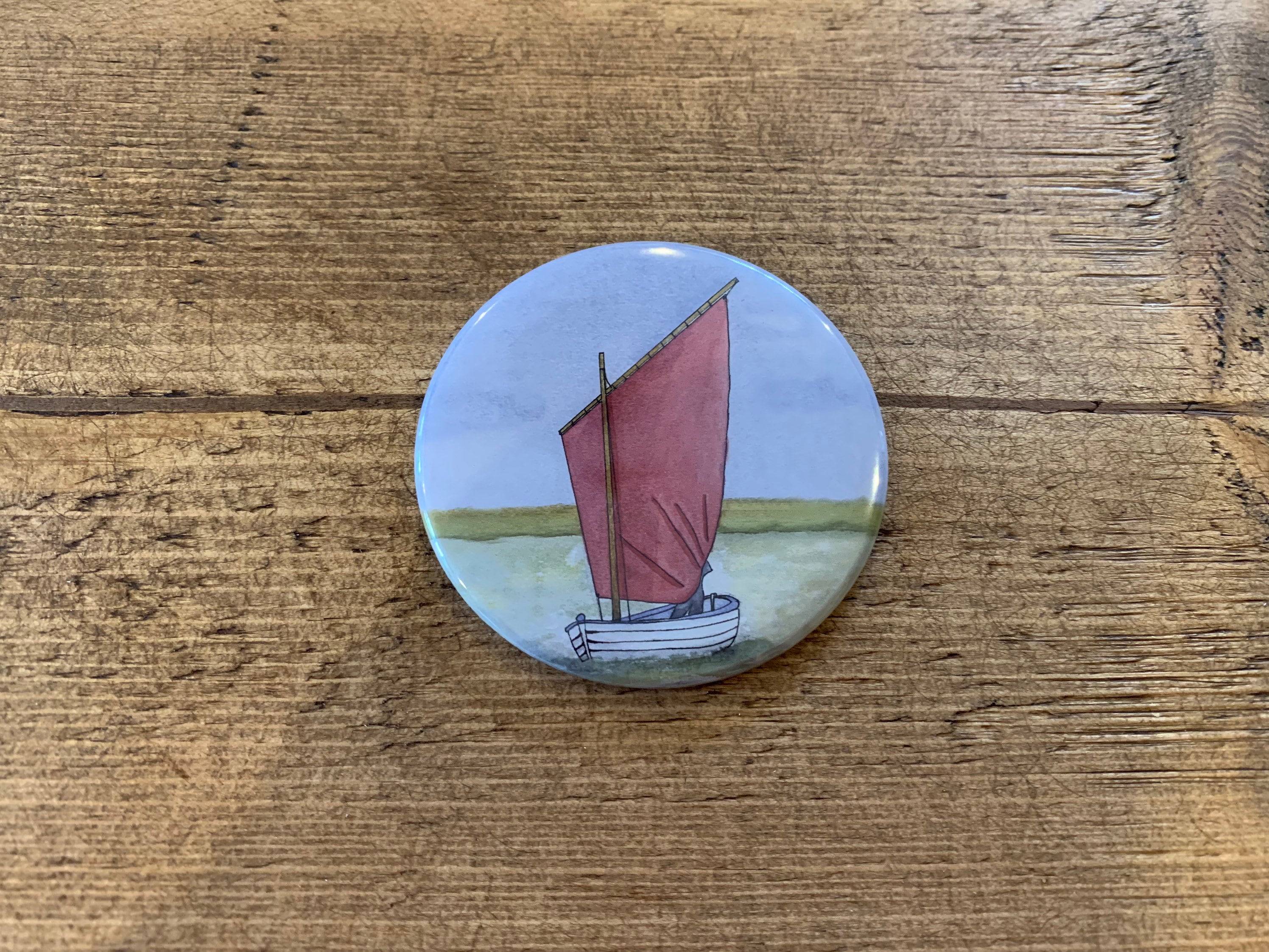 The little Norfolk boat fridge magnet - Etsy.de