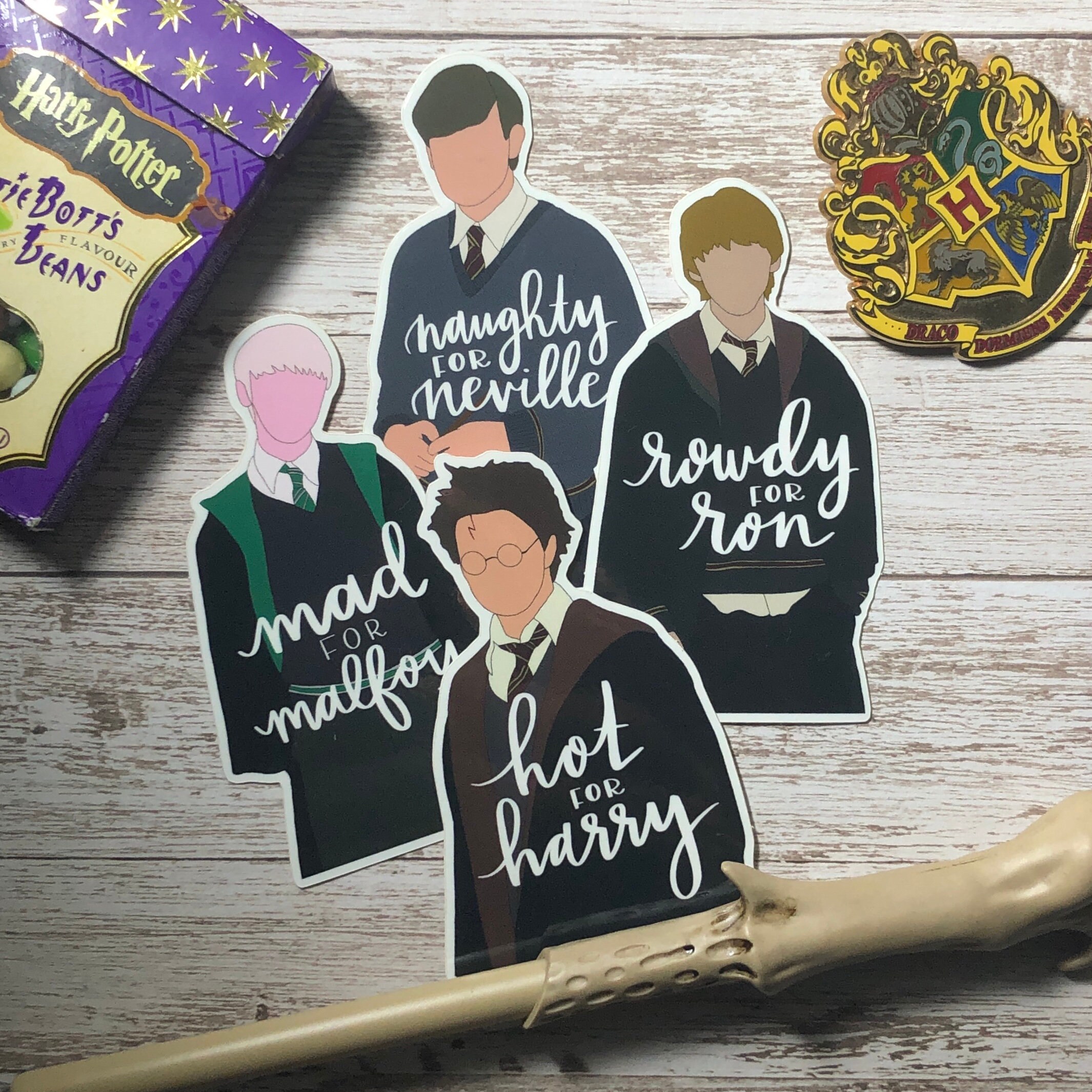 Hunks of Hogwarts Vinyl Sticker Set - Etsy
