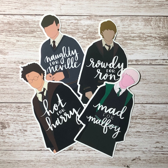 Hunks of Hogwarts Vinyl Sticker Set - Etsy
