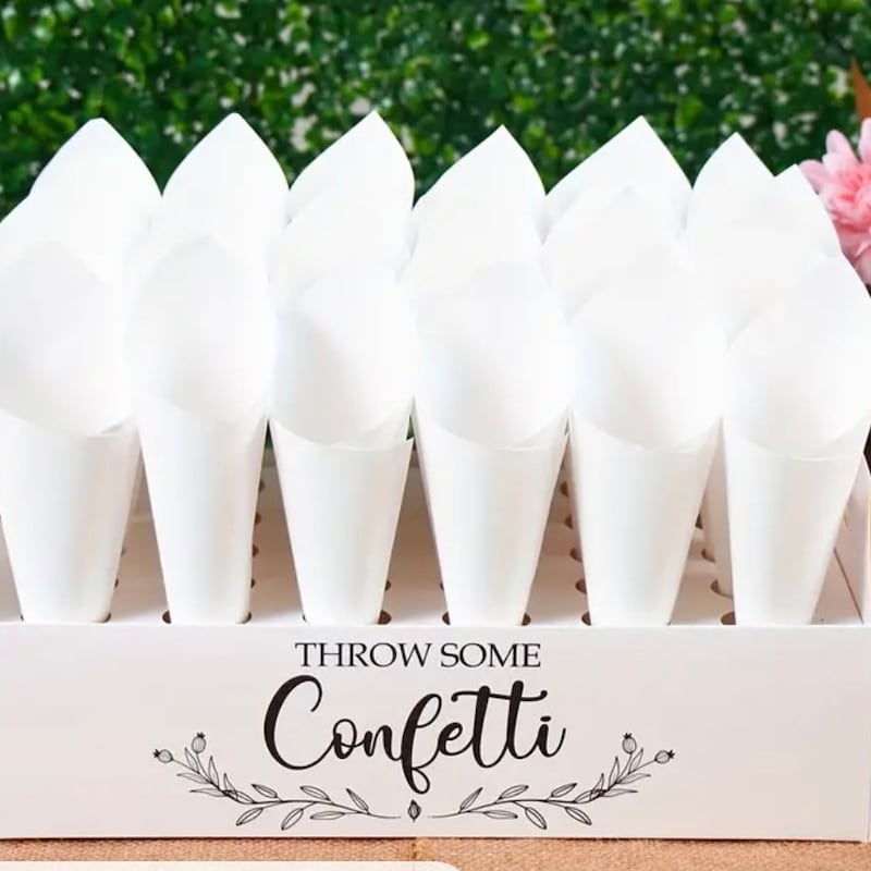 Confetti Cone Holder - Etsy