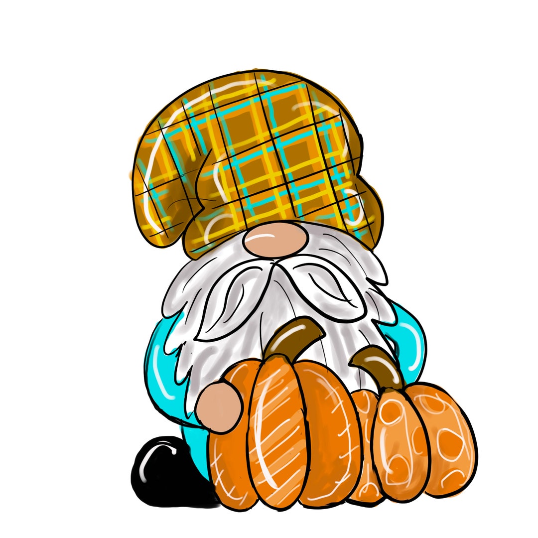 Gnome Template, Fall Doorhanger, Paint Pattern, Doorhanger Template ...