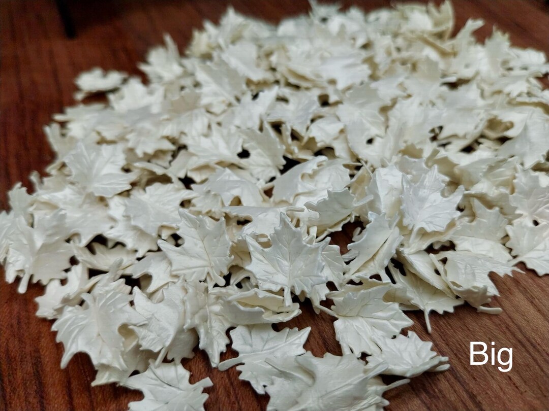 Miniature Leaves - Clay Leaf - Dollhouse Miniature - 1 12th Scale ...