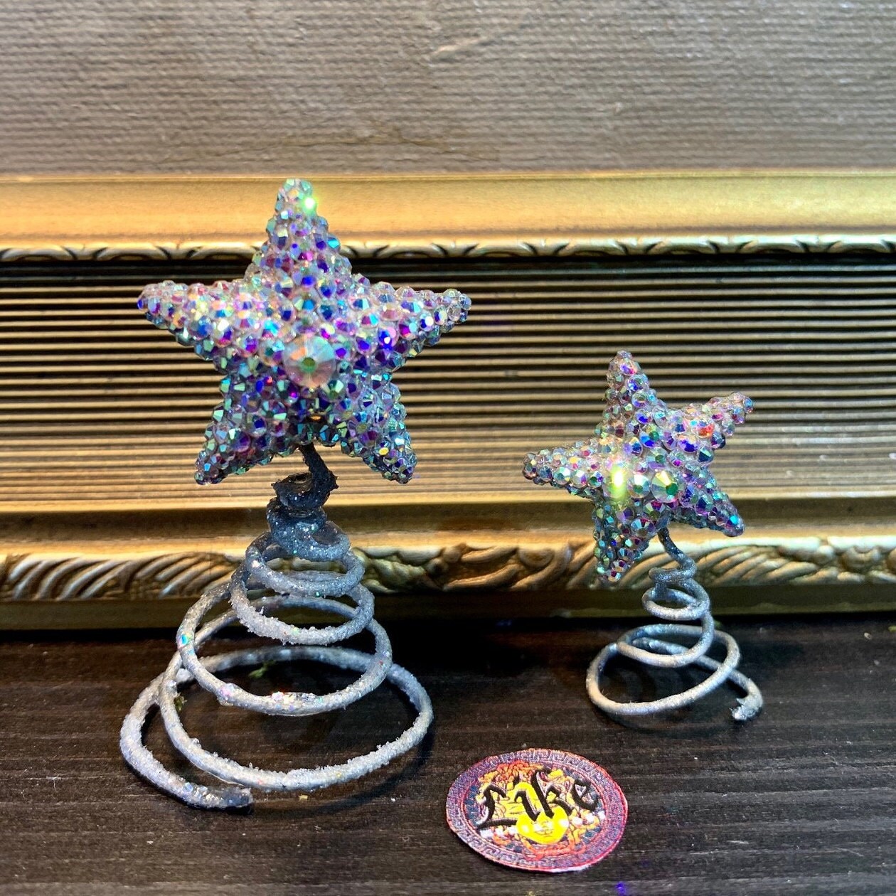 Mini Star - Miniature Christmas Star - Tree Topper - Dollhouse ...