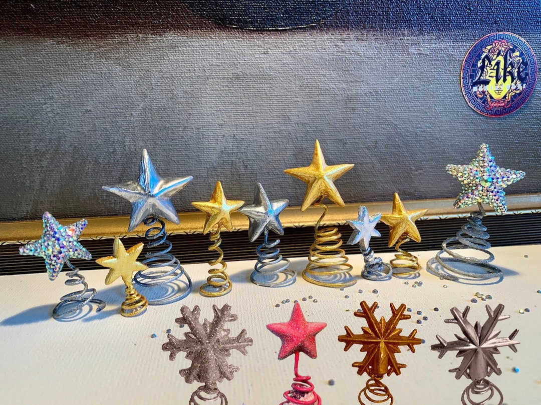 Mini Star - Miniature Christmas Star - Tree Topper - Dollhouse ...