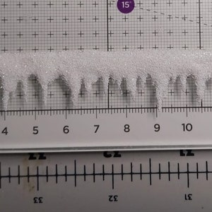 Mini Icicles - Drops of Ice - Frozen Icicle Prop - Icicle Fringe ...