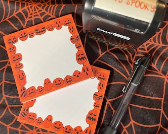 Spooky Post It Notes - Etsy