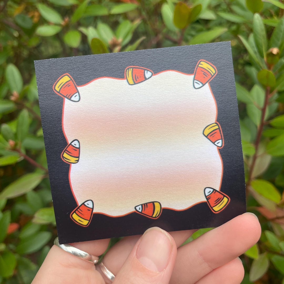 Candy Corn Post-it® Notes - Etsy