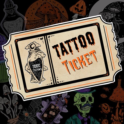 TATTOO TICKET - Etsy