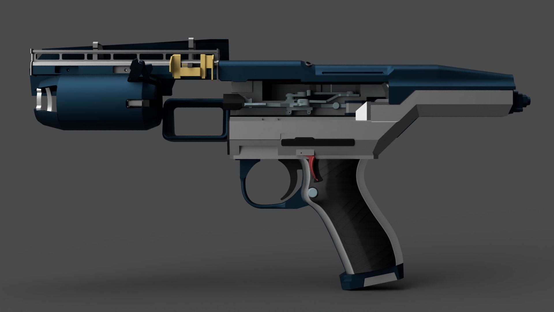 Pulse SMG From Half Life: Alyx Main Gun 3D Print Files - Etsy