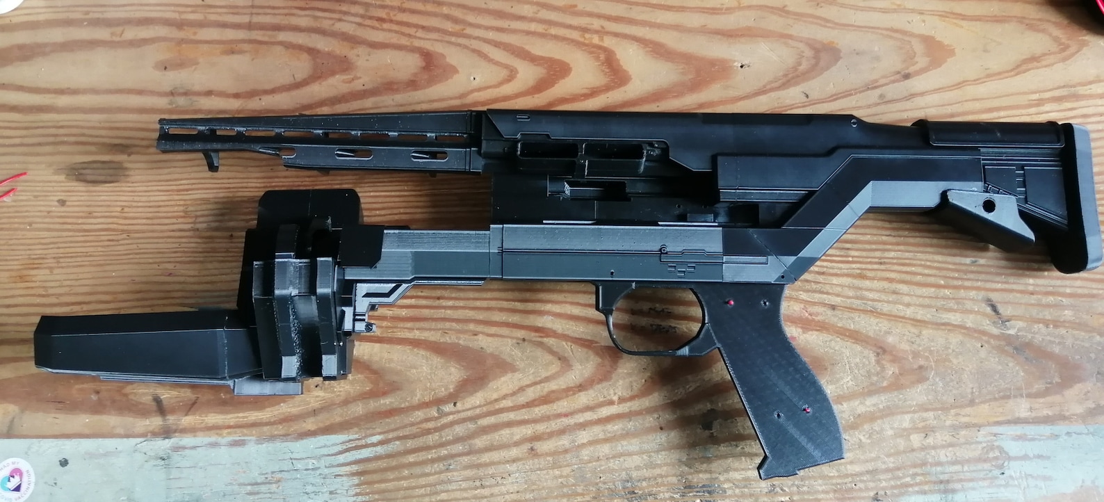 Pulse Rifle AR1 From Half Life: Alyx 3D Print Files - Etsy Israel