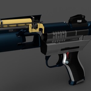 Pulse SMG From Half Life: Alyx Main Gun (3D Print Files) - Etsy