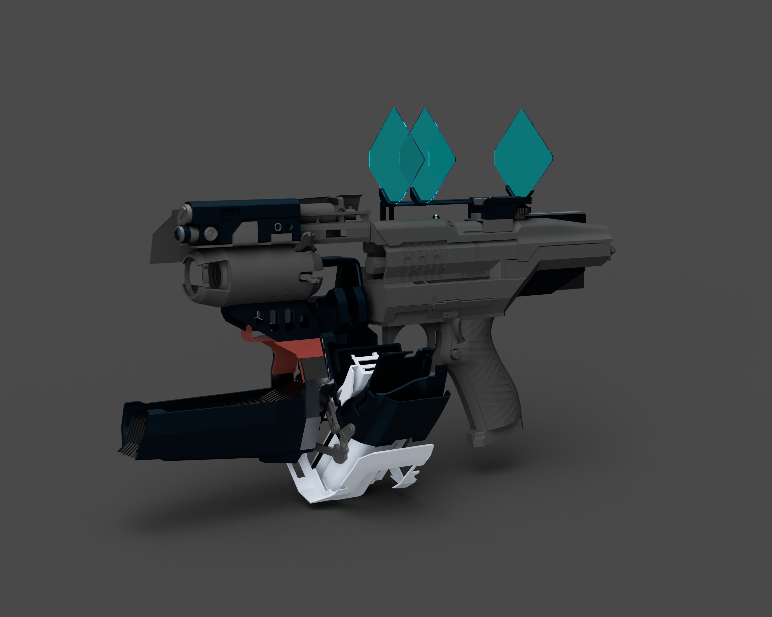 Pulse SMG Upgrades Set From Half Life: Alyx 3D Print Files - Etsy UK