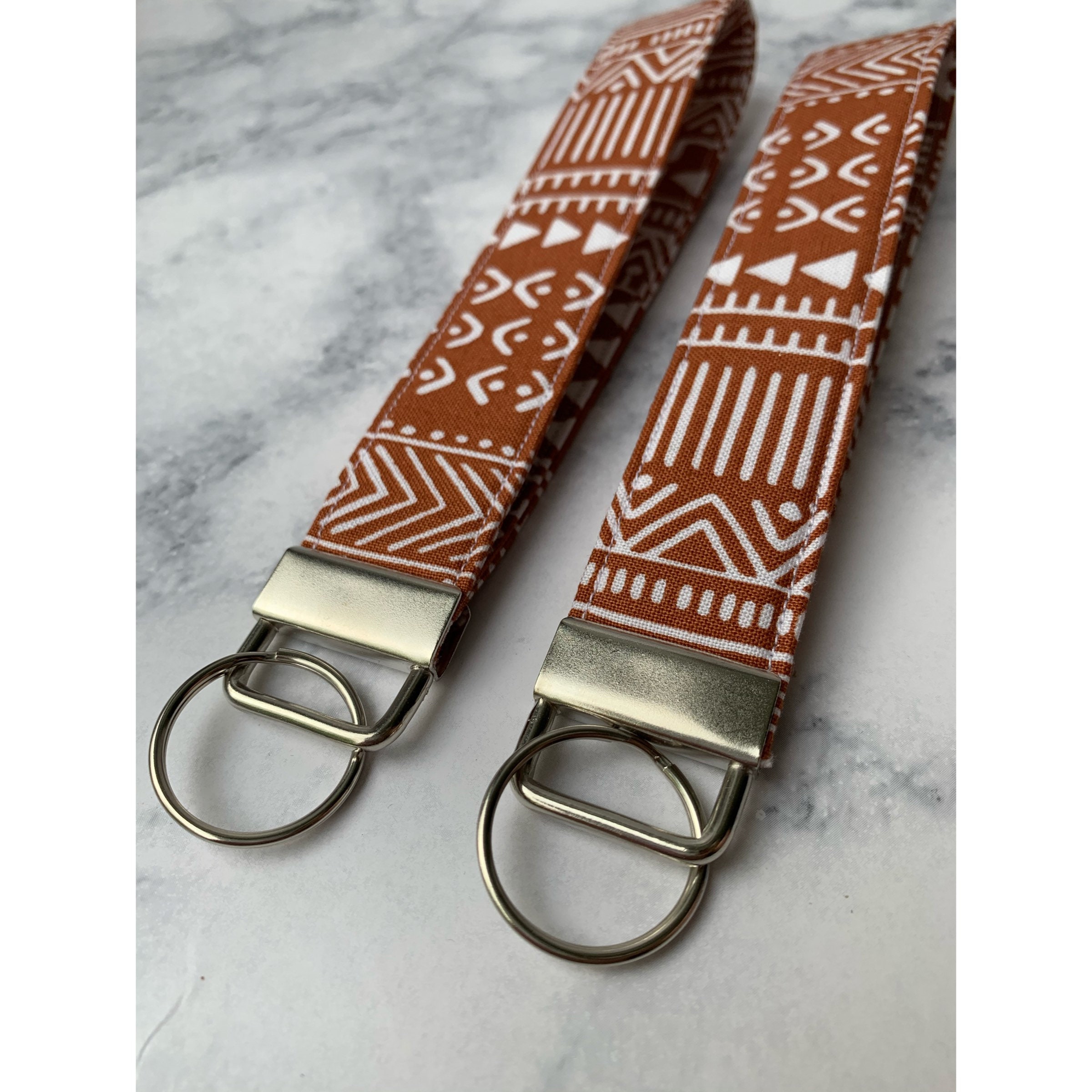 Fabric Key Fob Boho Aztec Wristlet Key Chain Gift Idea | Etsy