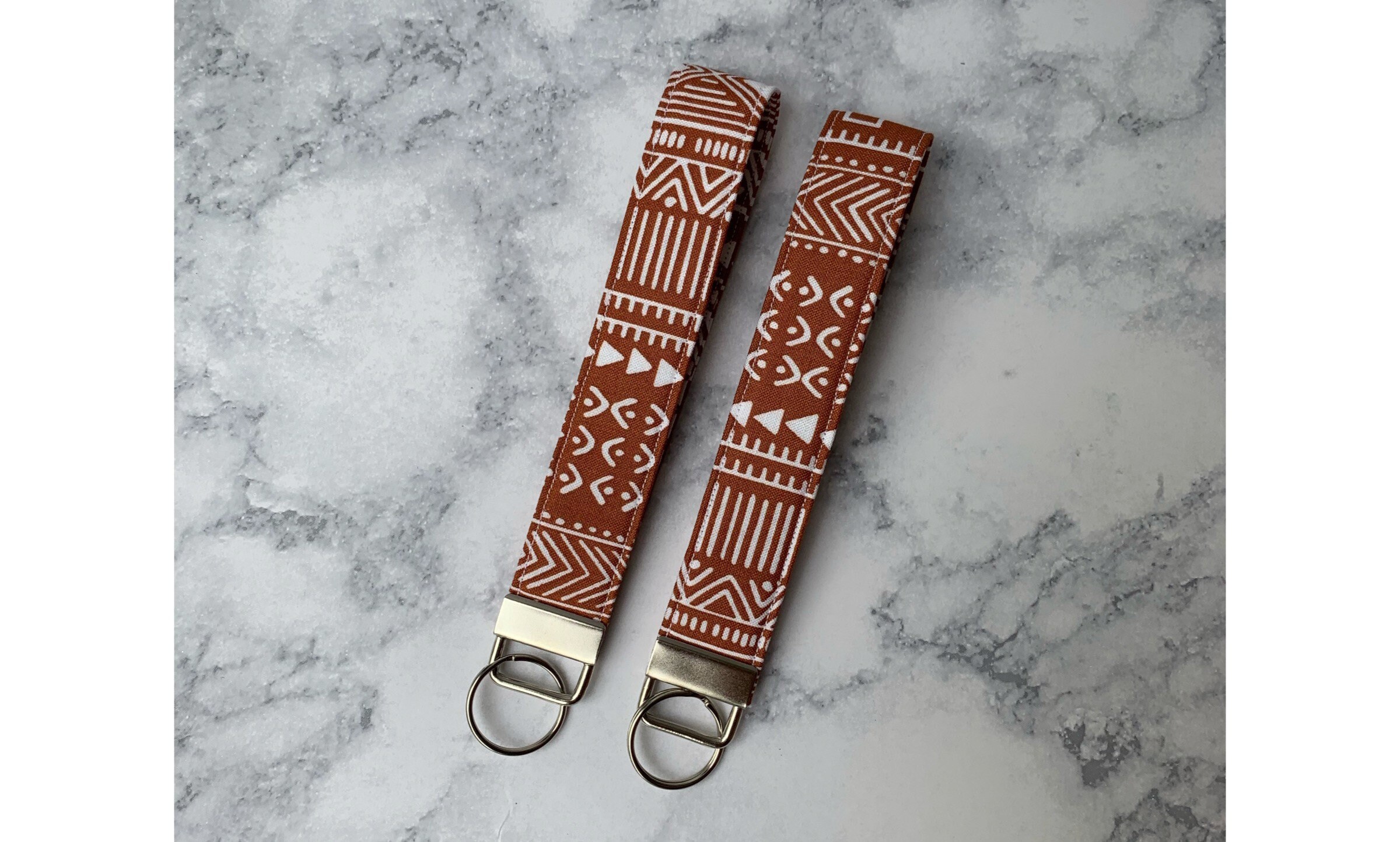 Fabric Key Fob Boho Aztec Wristlet Key Chain Gift Idea | Etsy