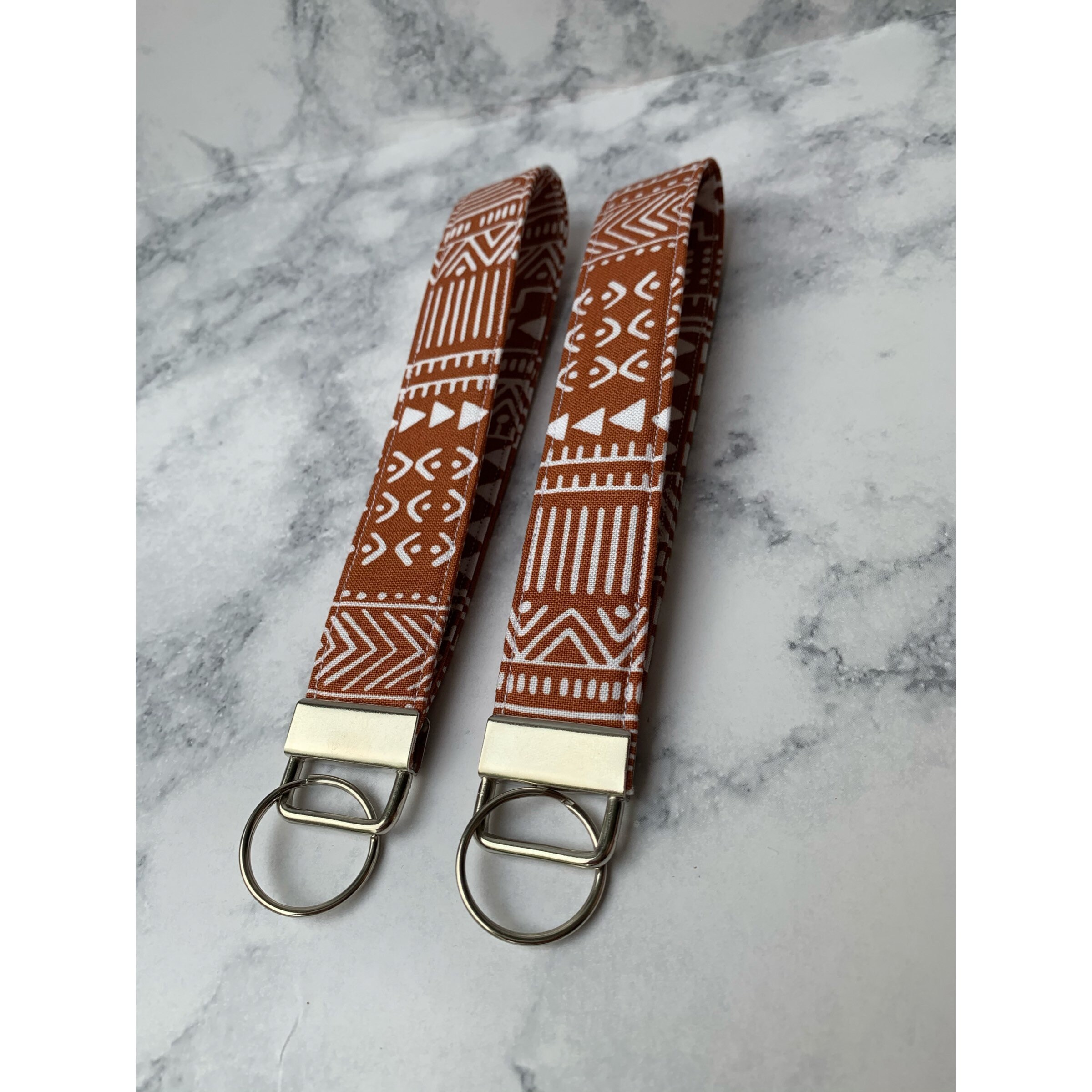 Fabric Key Fob Boho Aztec Wristlet Key Chain Gift Idea | Etsy