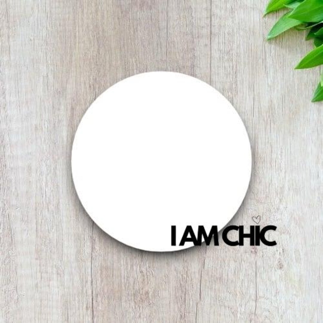 Sticker Mockup, Circle Sticker Instant Download JPEG, Sticker Mockup ...