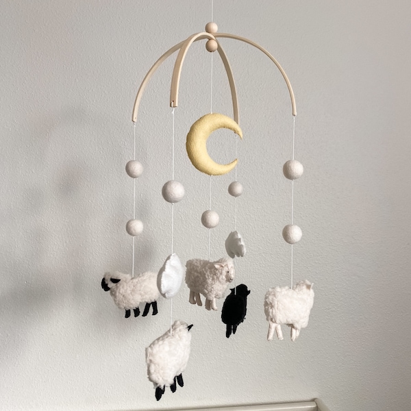 Sheep Mobile - Etsy