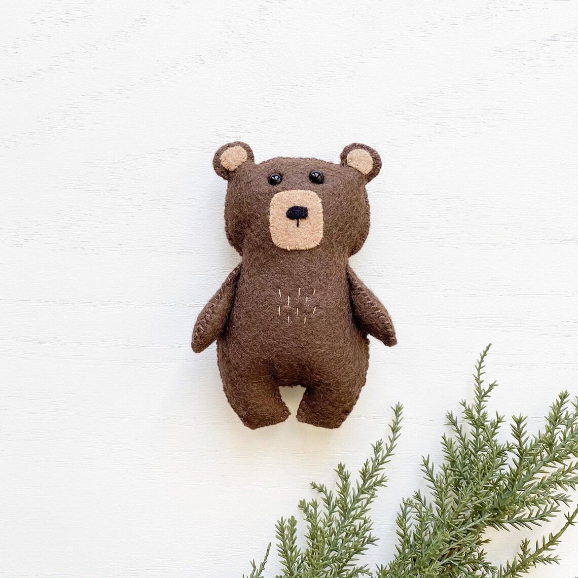 Bear Pattern PDF/ Felt Bear/ Sewing Pattern/ Instant Download/ - Etsy