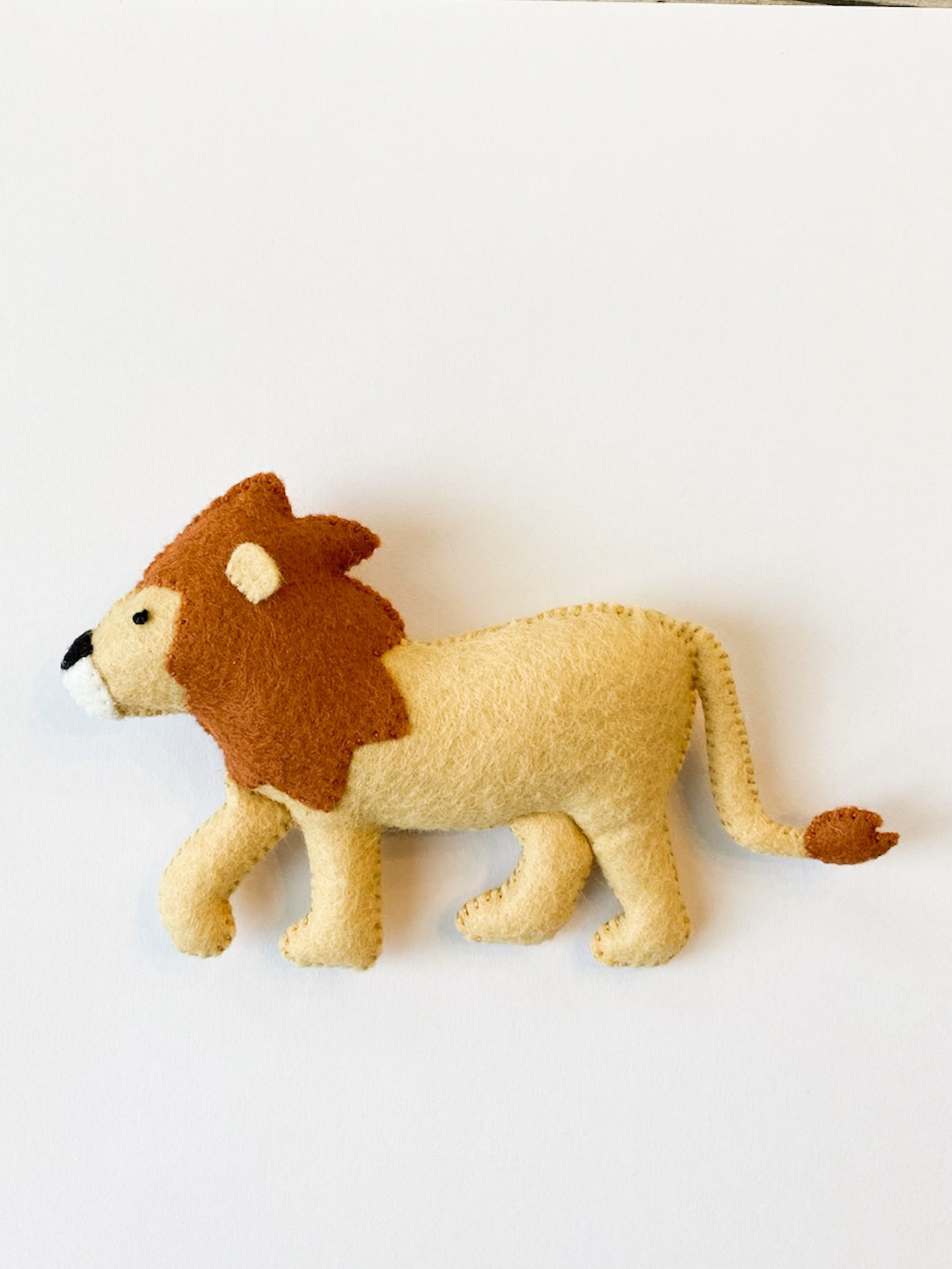 Lion Pattern PDF/ Felt Lion/ Sewing Pattern/ Instant Download/ - Etsy